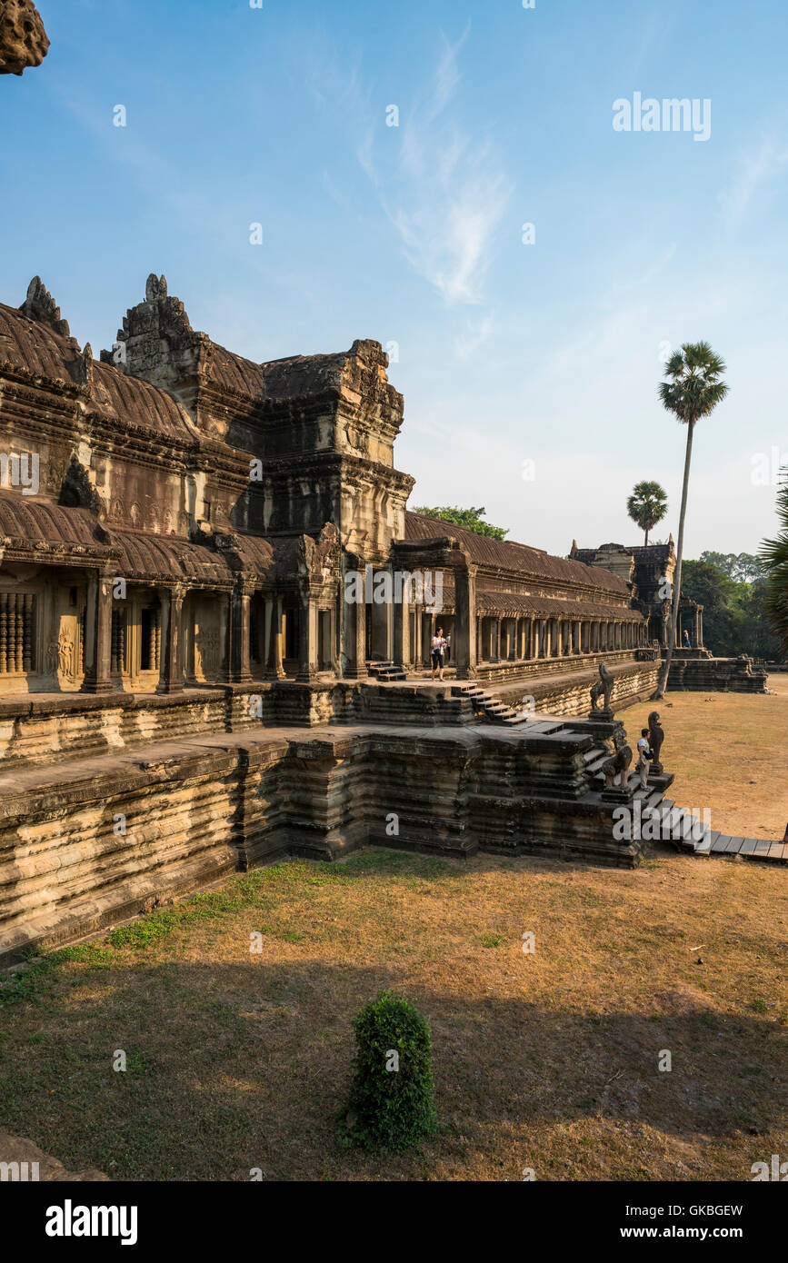Water View of Angkor Wat Stock Photo - Alamy