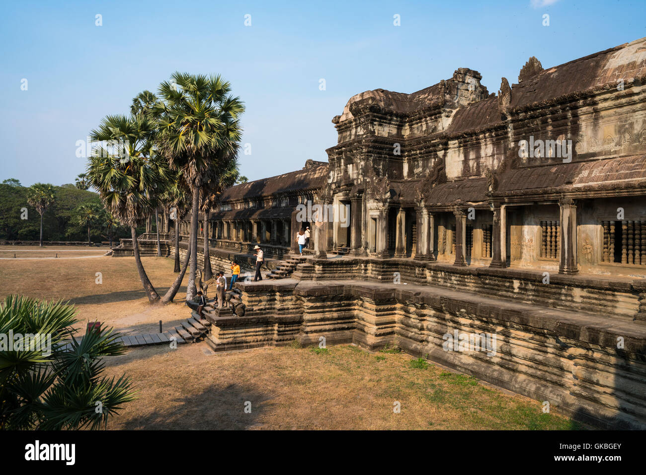 Water View of Angkor Wat Stock Photo - Alamy