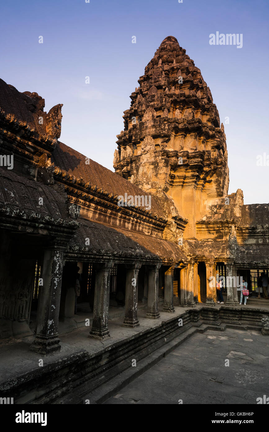 Water View of Angkor Wat Stock Photo - Alamy