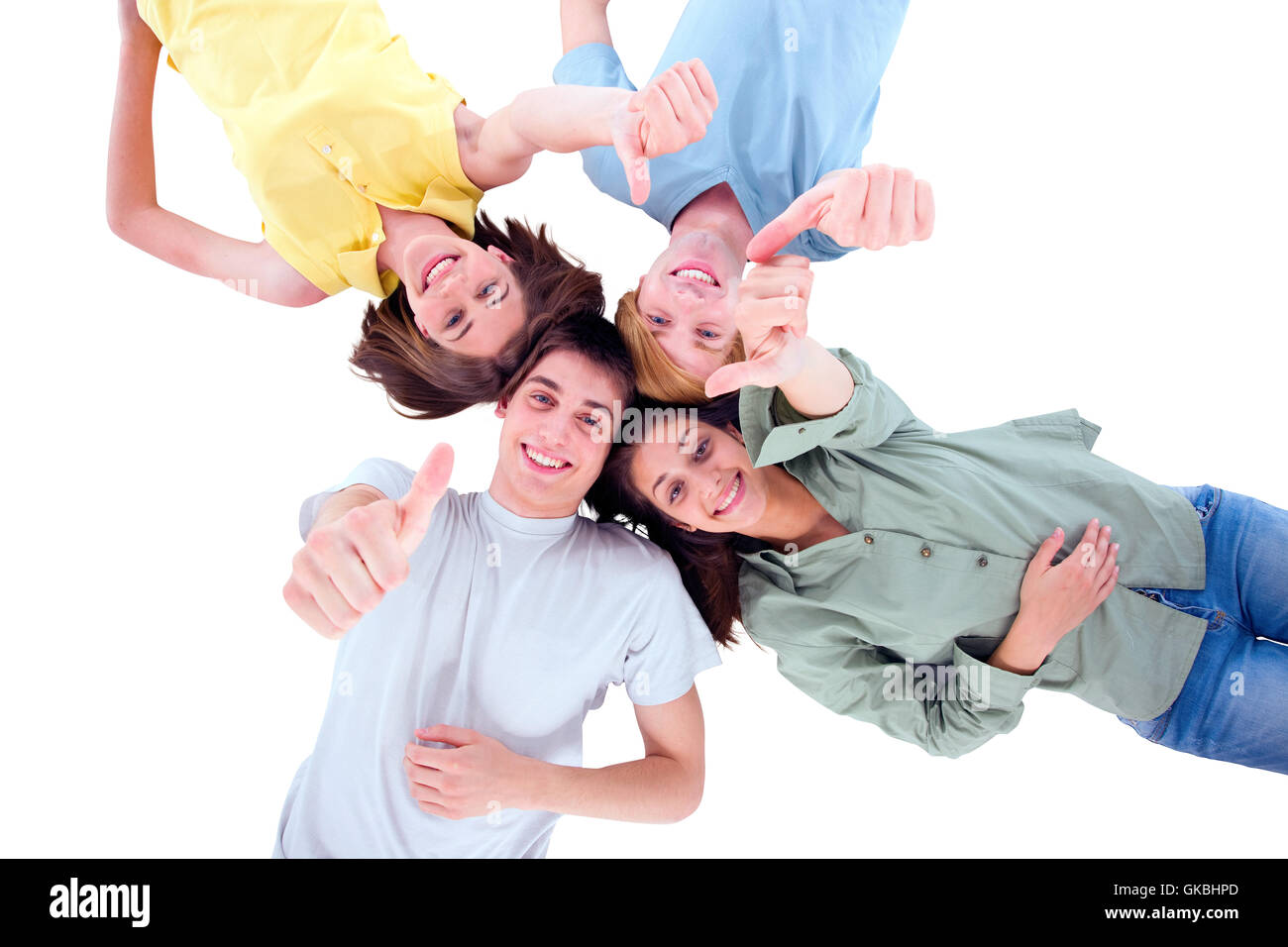 Teen giggle laughing Cut Out Stock Images & Pictures - Alamy