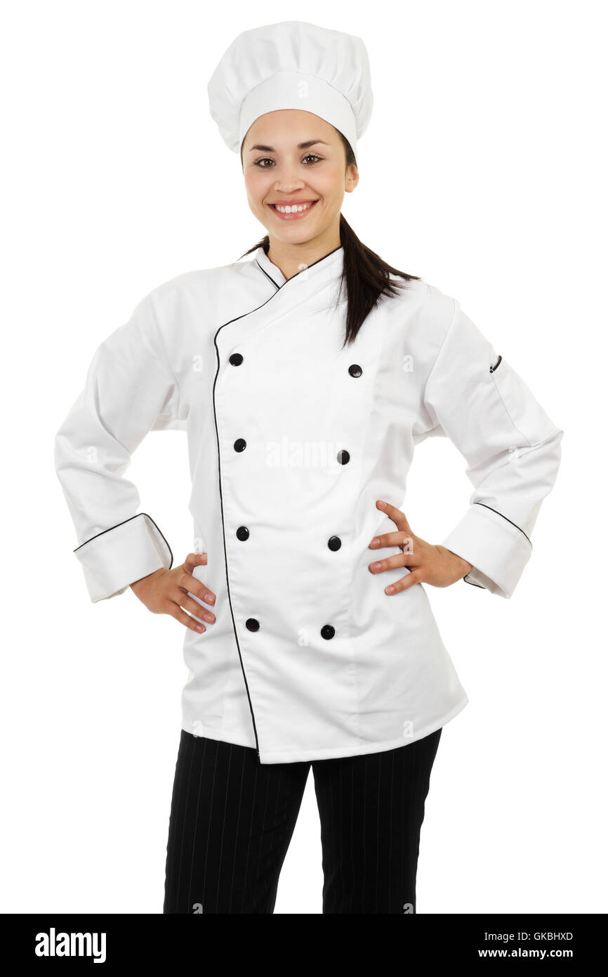 Hispanic female chef Cut Out Stock Images & Pictures - Alamy