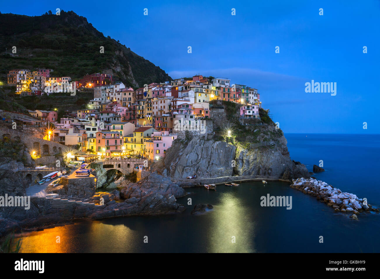 tuscany bay blue Stock Photo - Alamy