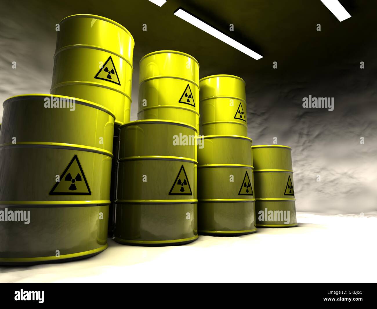 salt dome with nuclear waste Stock Photo - Alamy