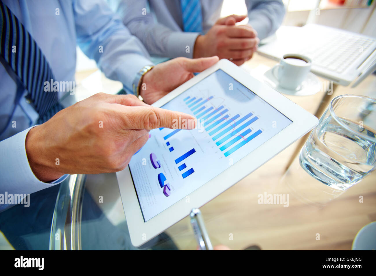 gesture office hand Stock Photo - Alamy