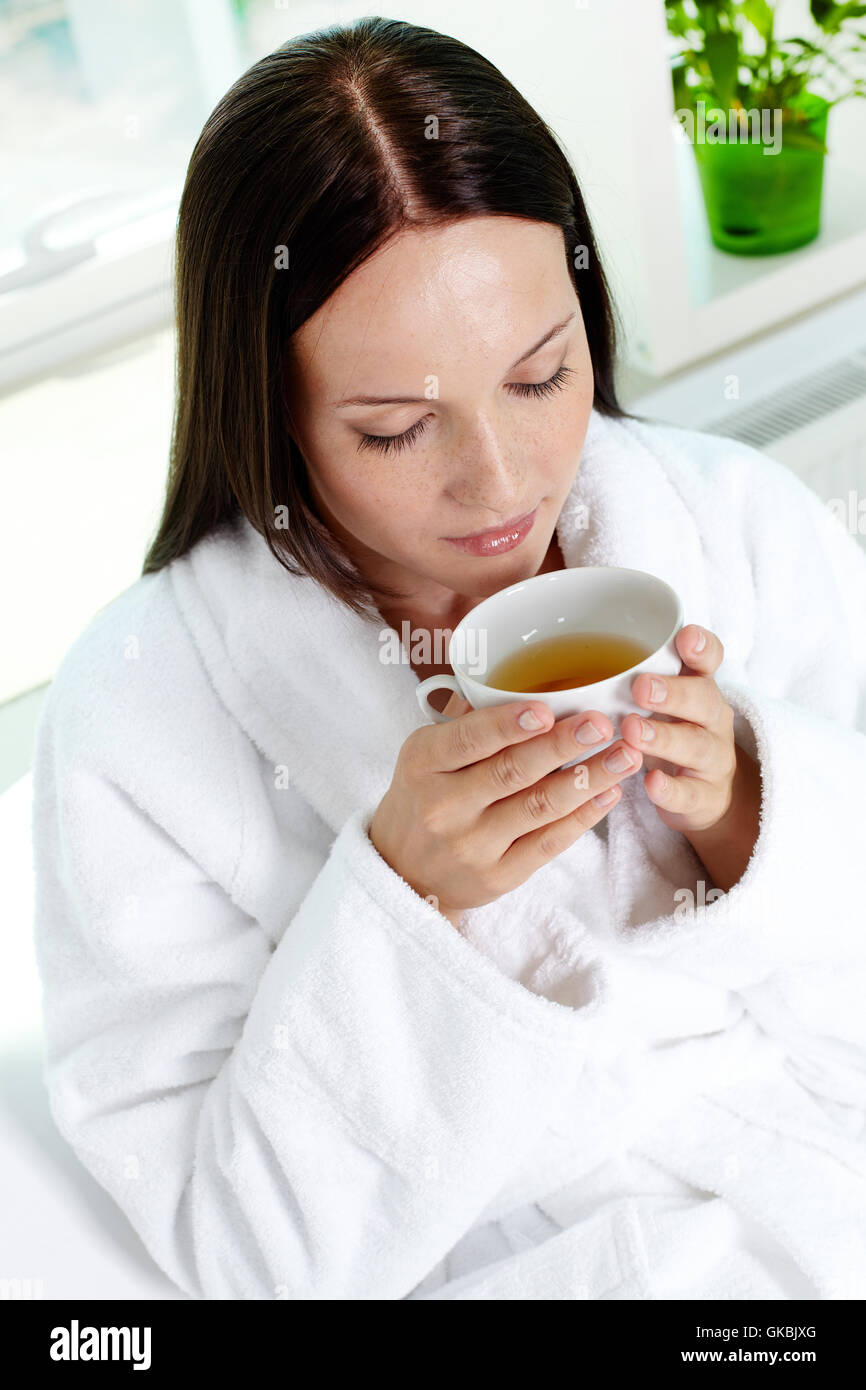 woman cup humans Stock Photo - Alamy