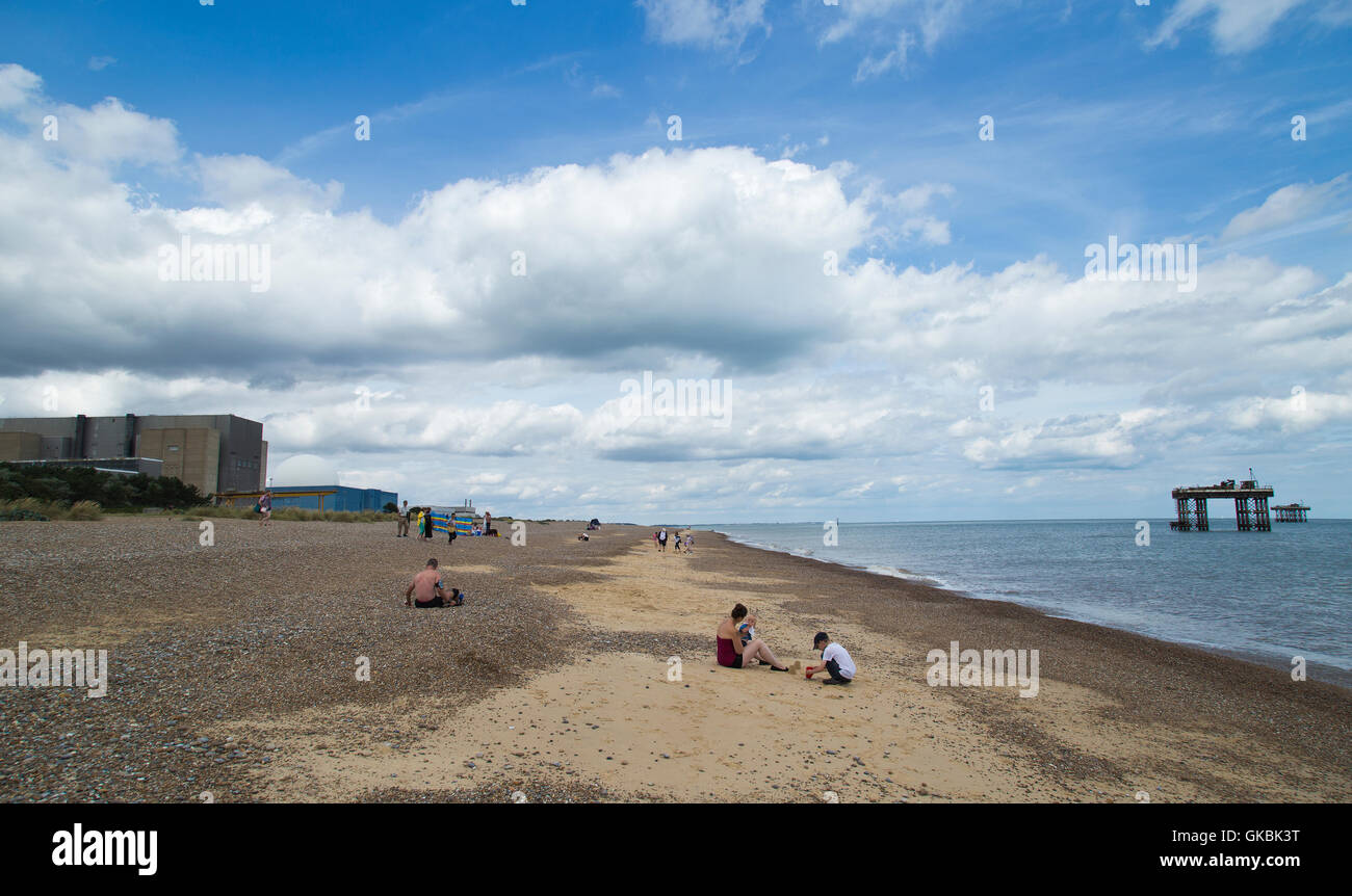 Sizewell beach in Suffolk England Stock Photo - Alamy