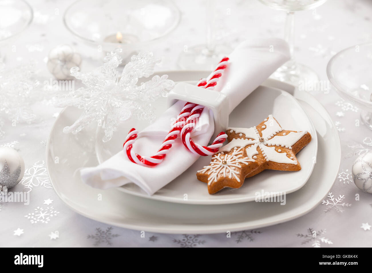 cane gift candy Stock Photo - Alamy