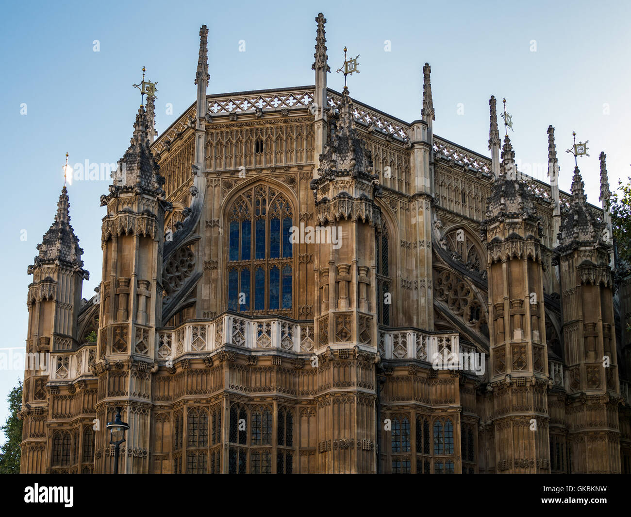 View of the Exterior of Westminster Abbey Stock Photo - Alamy