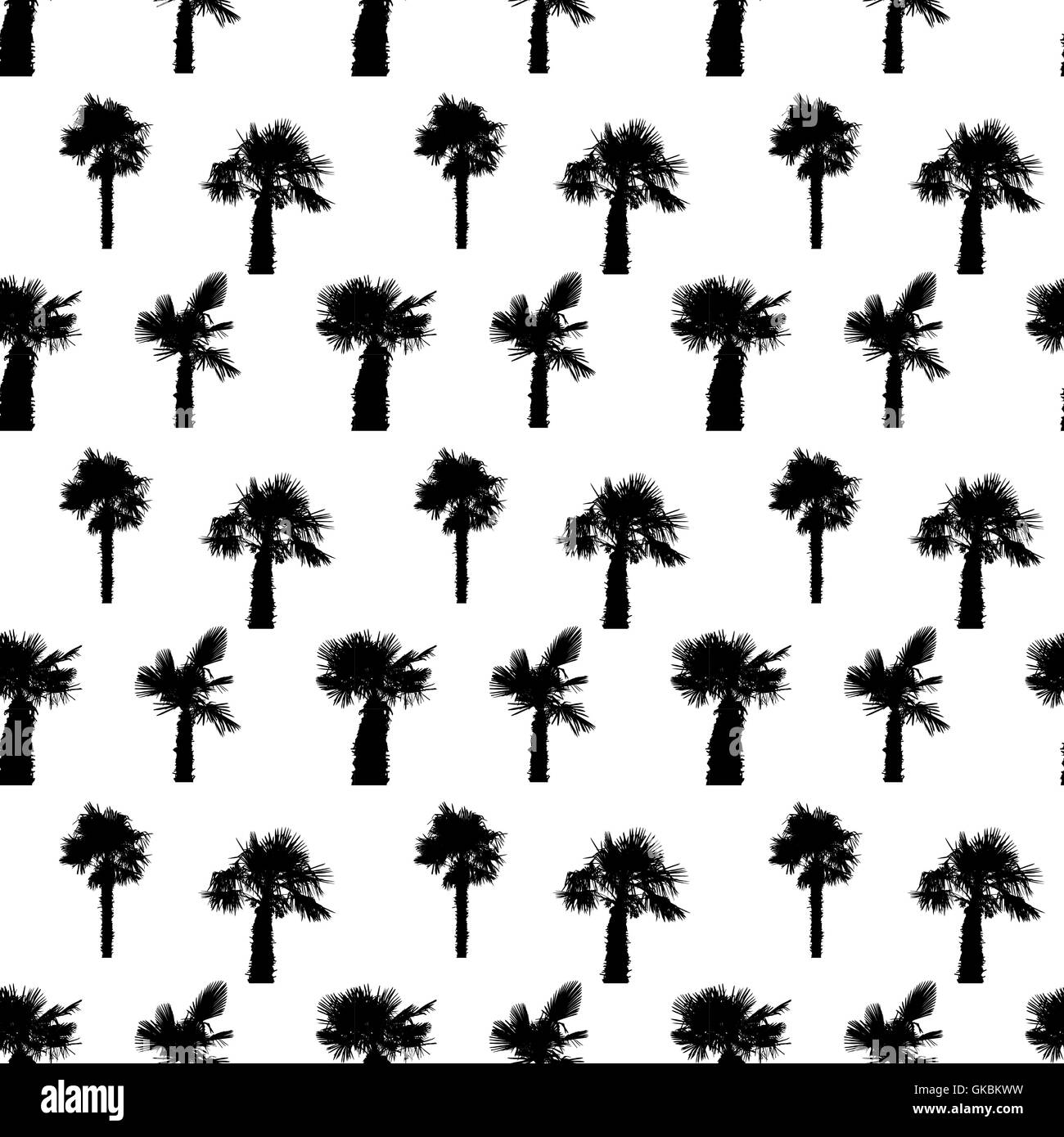 Palm tree paintings Black and White Stock Photos & Images - Alamy