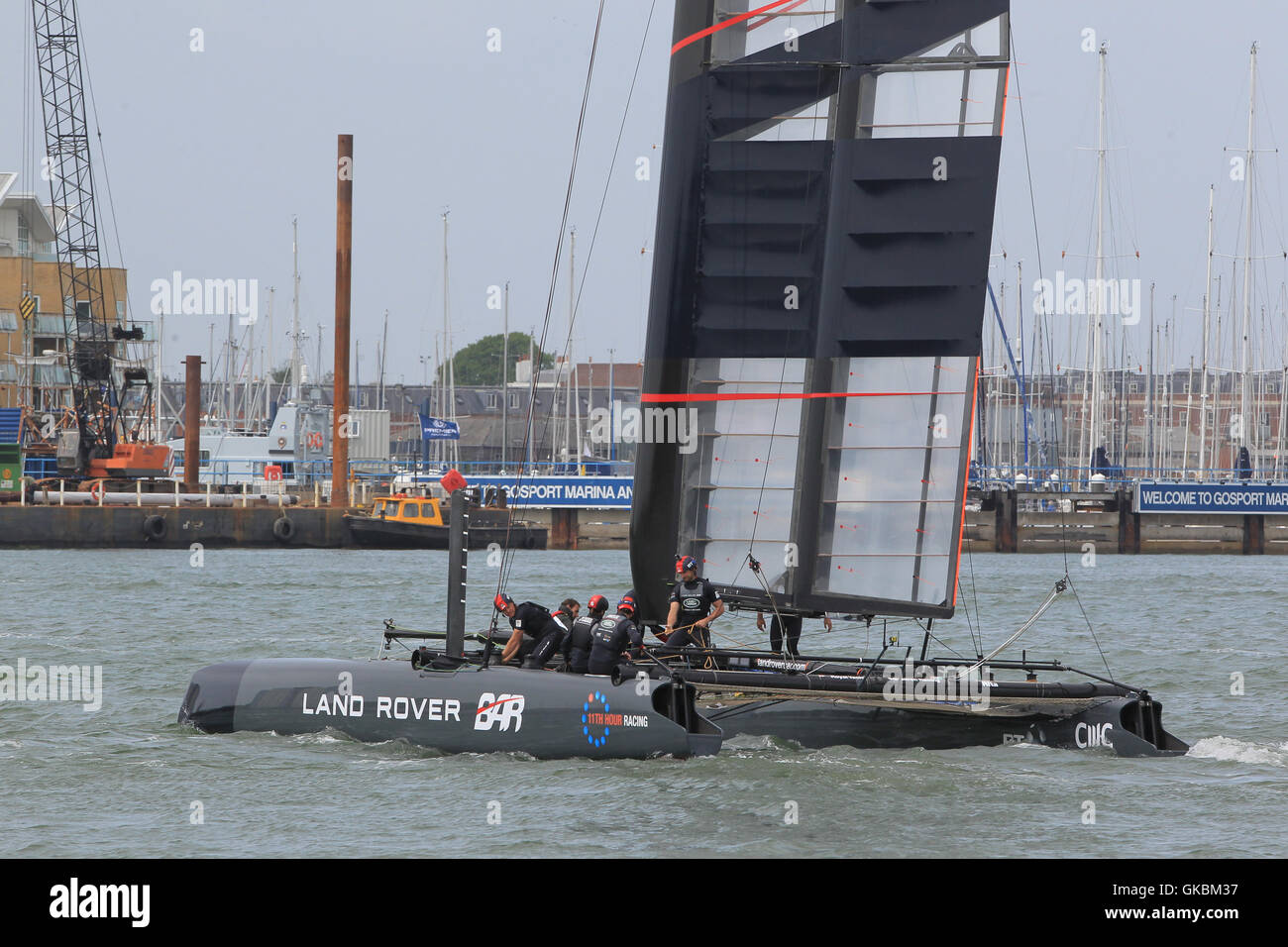 Kate Middleton and Sir Ben Ainslie go on a training trip on the T1 ...