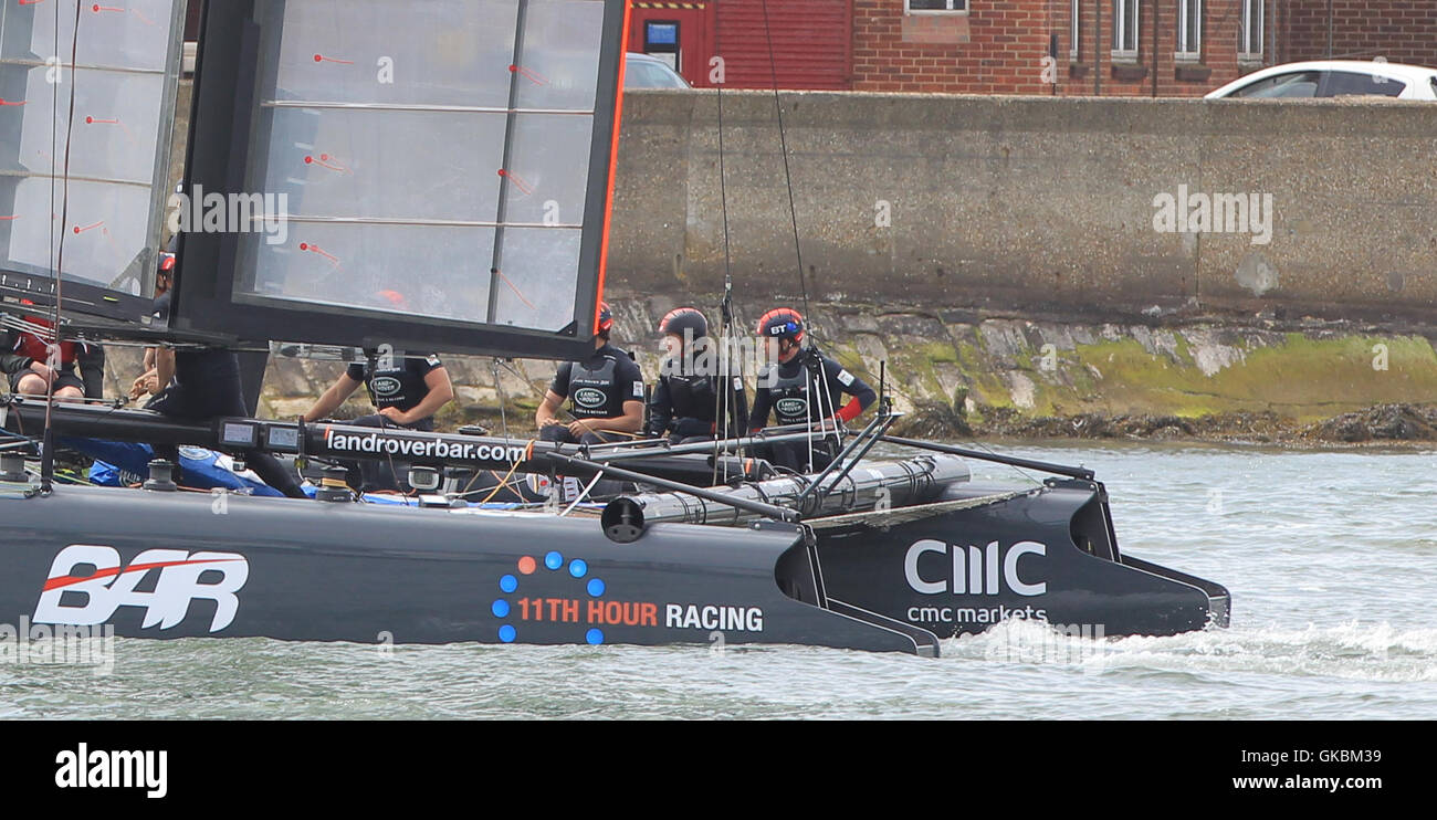 Kate Middleton and Sir Ben Ainslie go on a training trip on the T1 ...