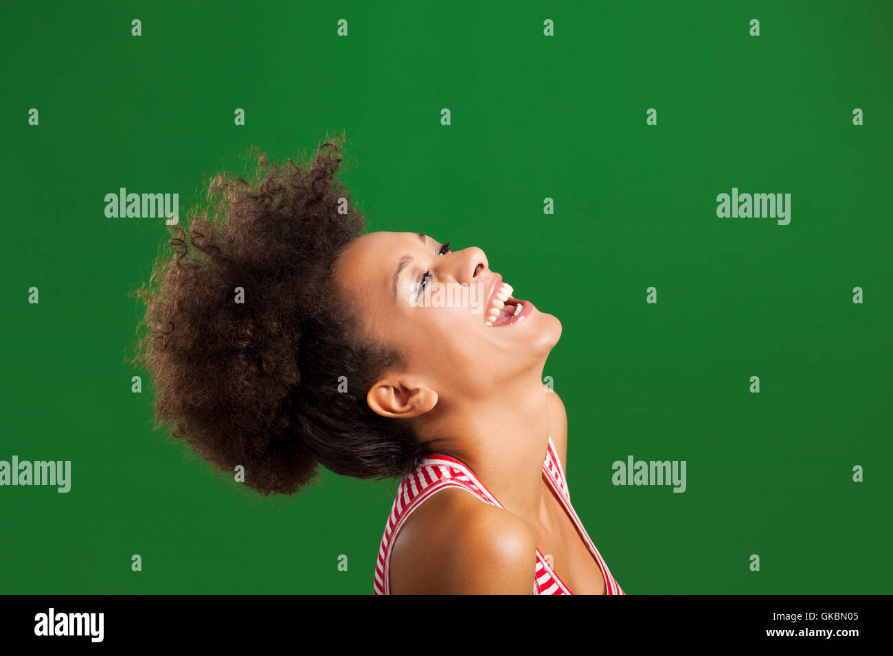 woman laugh laughs Stock Photo - Alamy