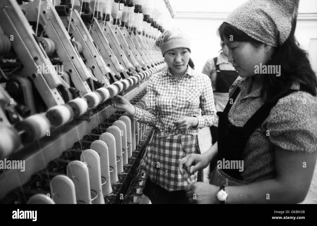 "Faces of Mongolia under communist rule in September 1982" - female ...