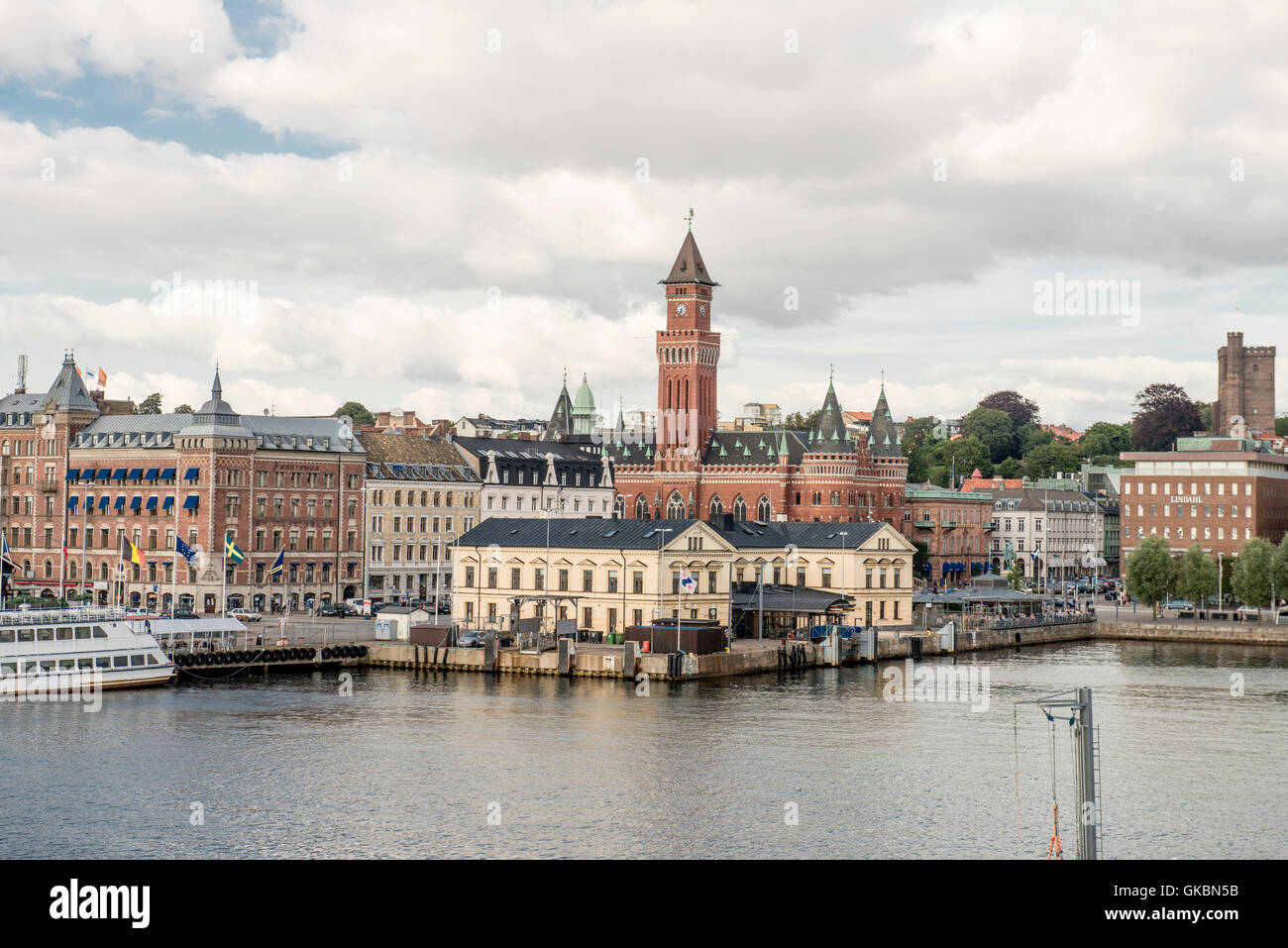 sweden harbor coast Stock Photo - Alamy