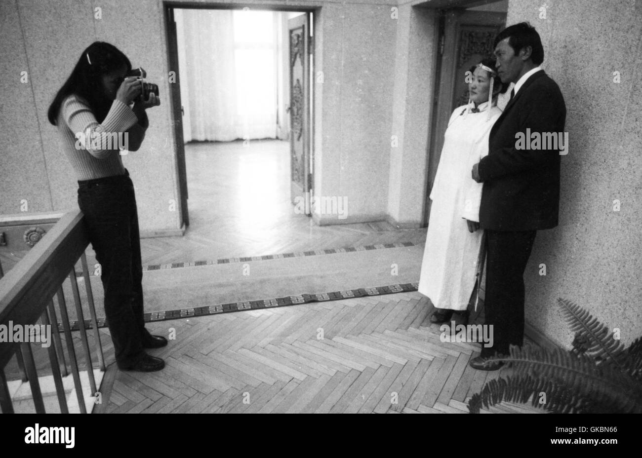 "Faces of Mongolia under communist rule in September 1982" - wedding ...