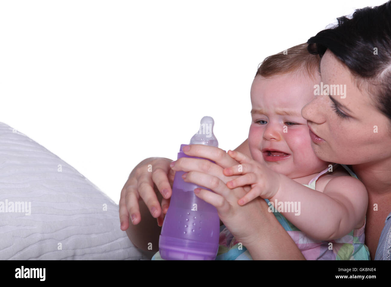 bed baby affection Stock Photo - Alamy