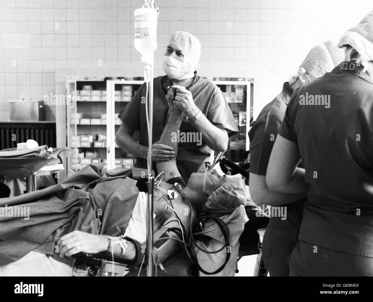 Surgery at a hospital in Hagen, Germany, in October 1981 | usage ...