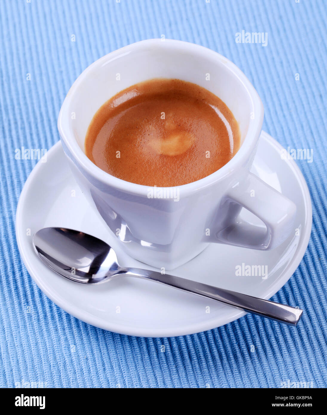 cup blue drink Stock Photo - Alamy
