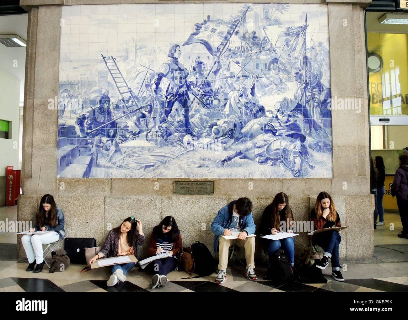 Murals Mural Entrance Hall High Resolution Stock Photography and Images ...