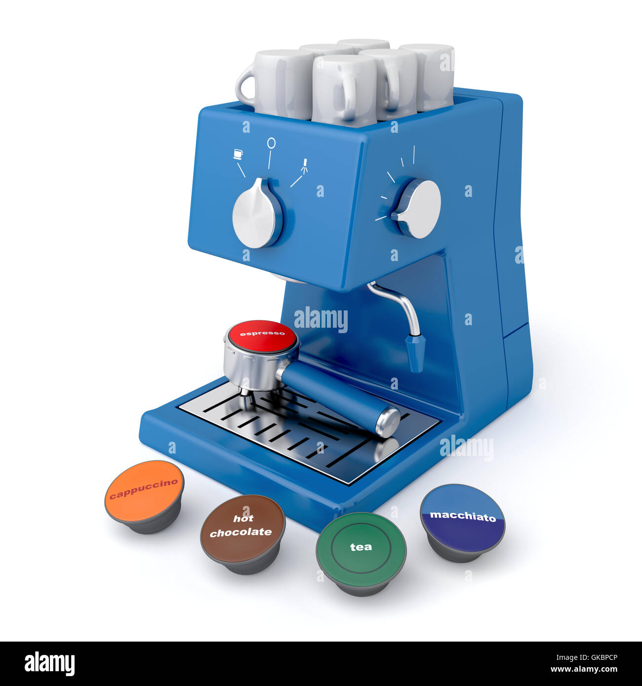 cafe cup blue Stock Photo - Alamy