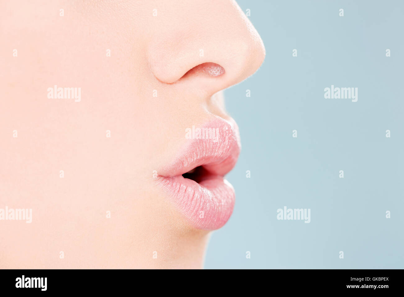 woman mouth face Stock Photo - Alamy