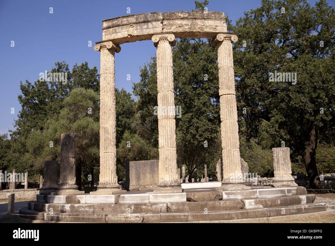 Philippeion in olympia hi-res stock photography and images - Alamy