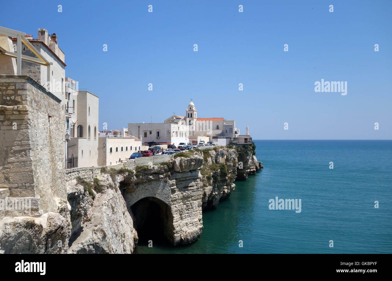 Church of San Francesco in Vieste | usage worldwide Stock Photo - Alamy
