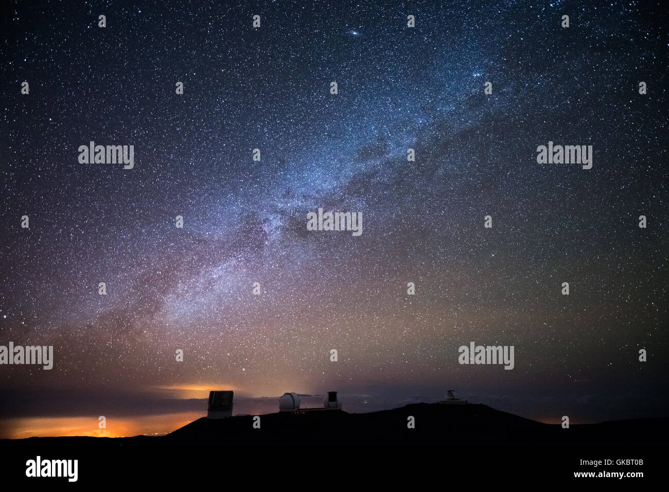 Mauna kea stars hawaii hi-res stock photography and images - Alamy