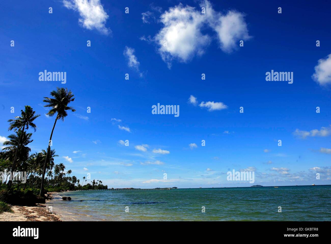 A view of Trikora beach in Bintan island, Indonesia. Photo by Yuli ...