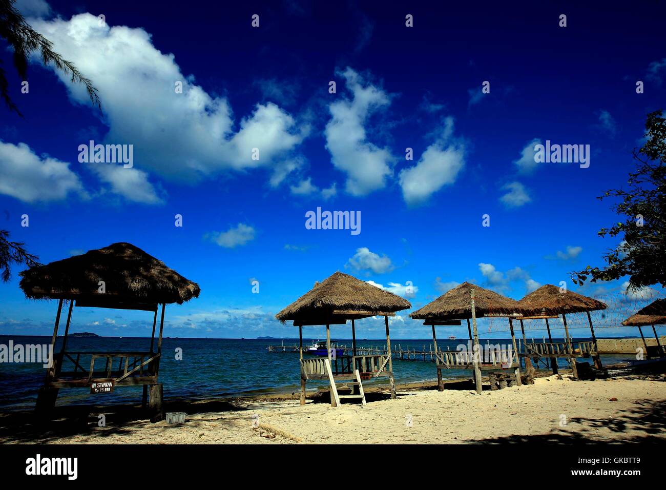 A view of Trikora beach in Bintan island, Indonesia. Photo by Yuli ...