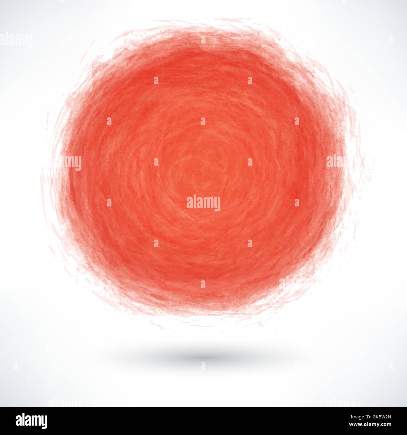 Watercolor brush ink wash stroke Stock Vector Images - Alamy