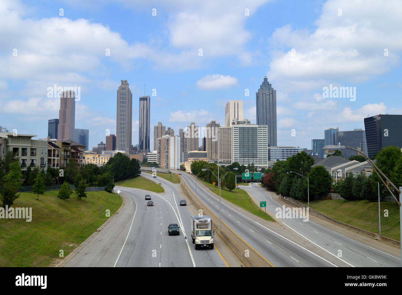 Atlanta skyline 2015 hi-res stock photography and images - Alamy