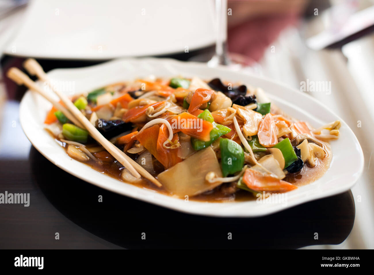 restaurant pepper sweet Stock Photo - Alamy