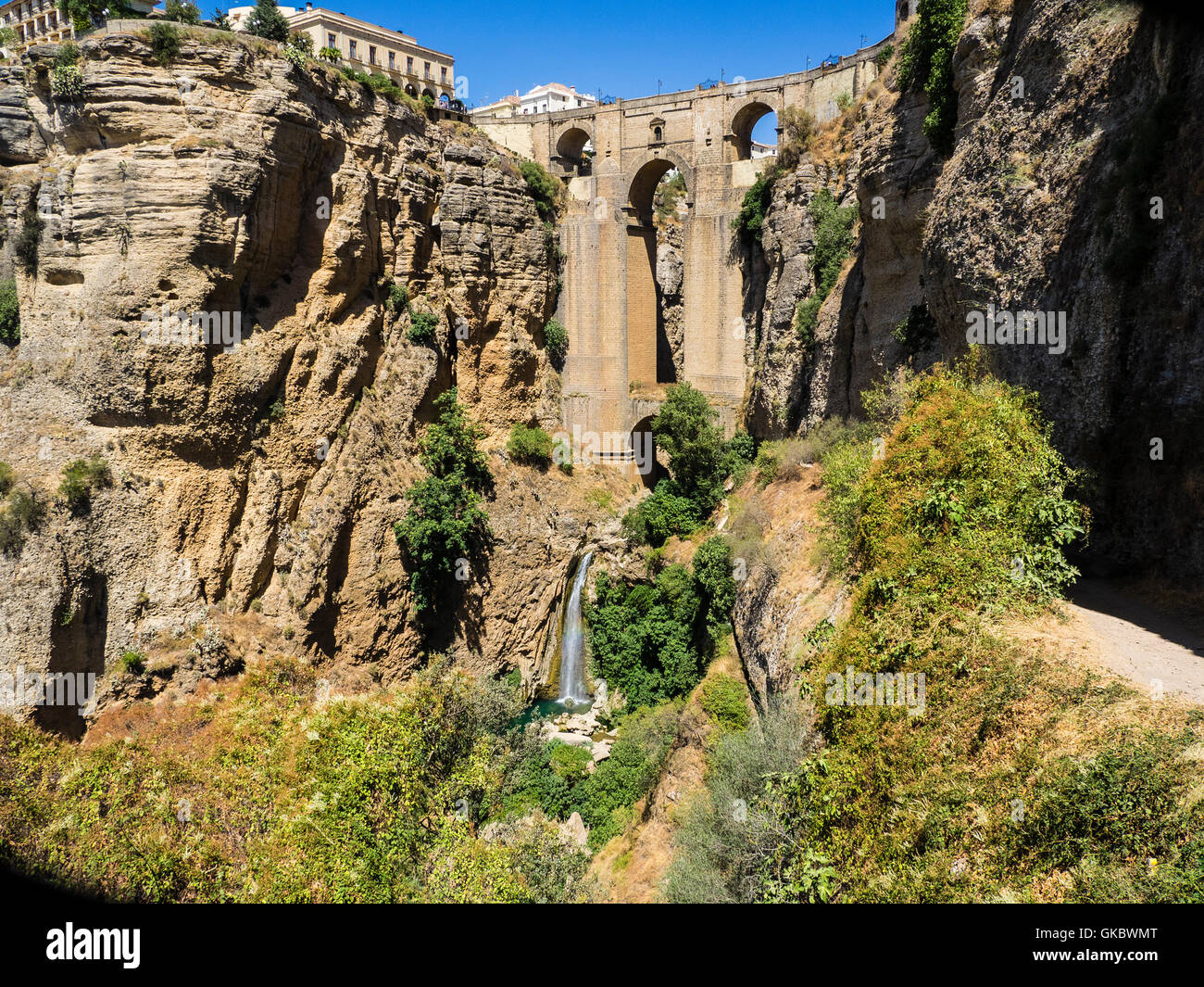 New Bridge (Puente Nuevo) Ronda, Spain. The Puente Nuevo is the newest ...