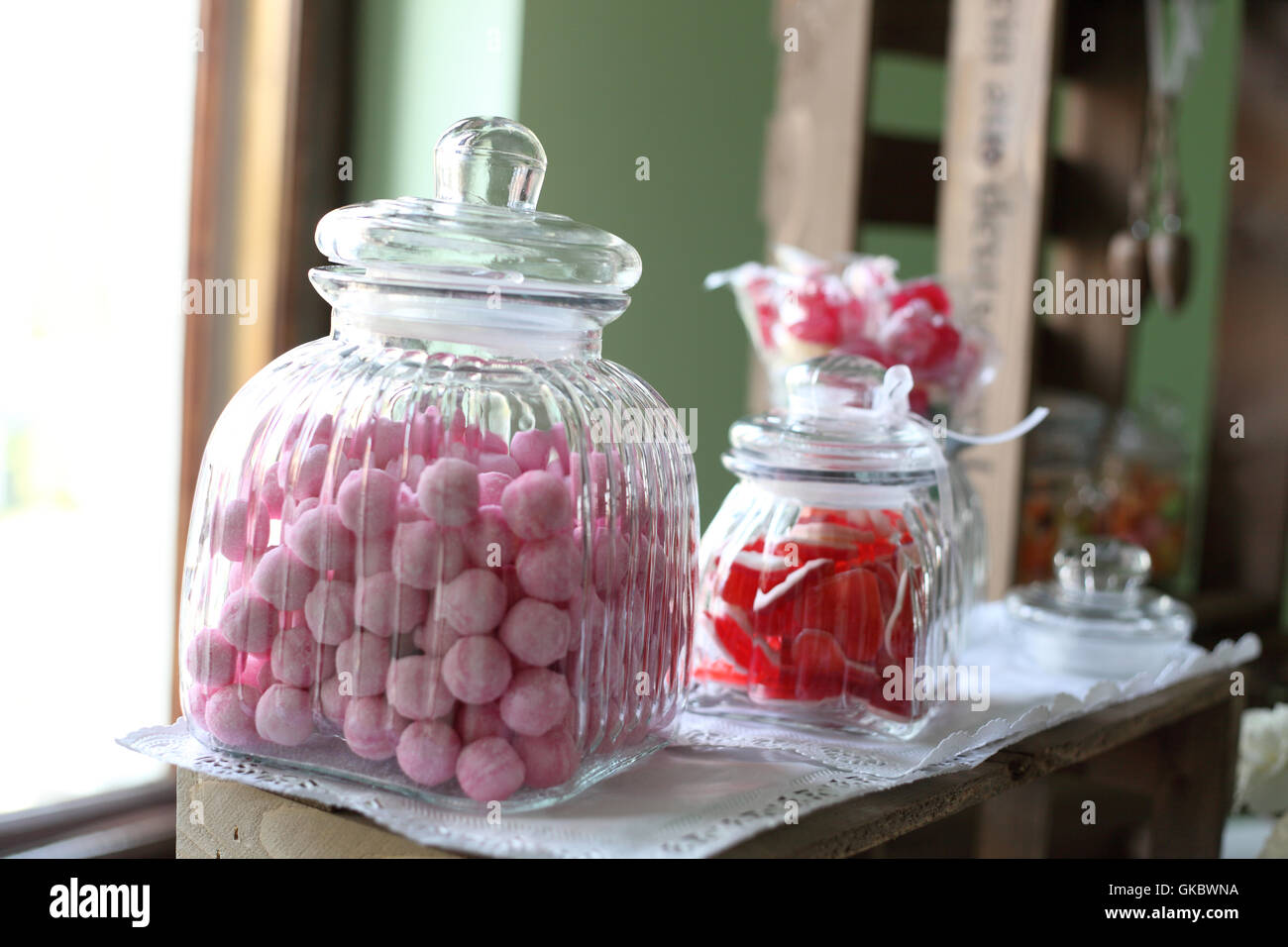 candies in the jar Stock Photo - Alamy
