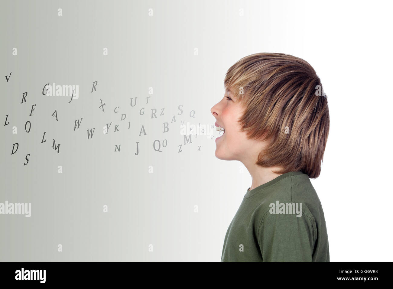 talk speaking speaks Stock Photo - Alamy