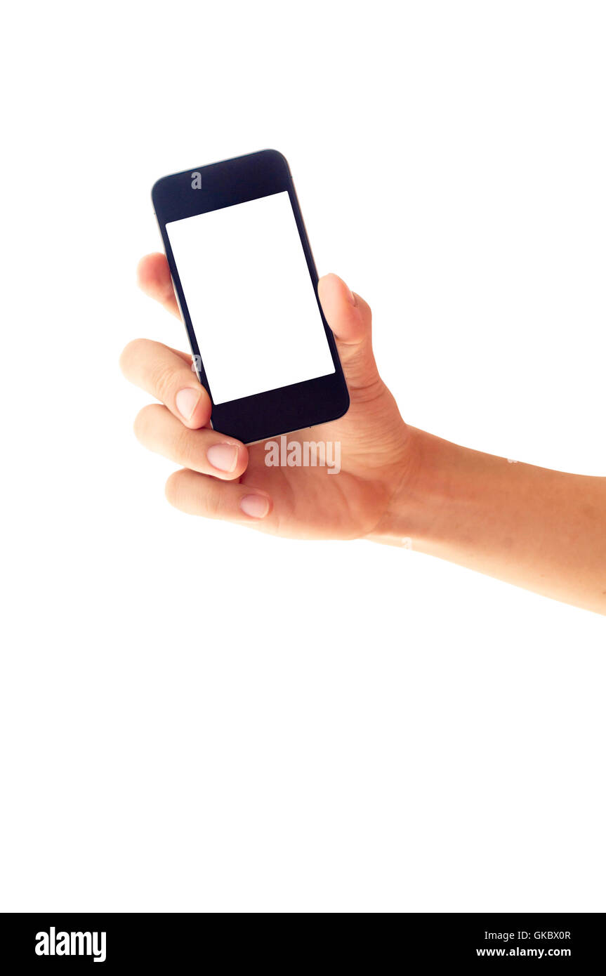 Messages phone Cut Out Stock Images & Pictures - Alamy