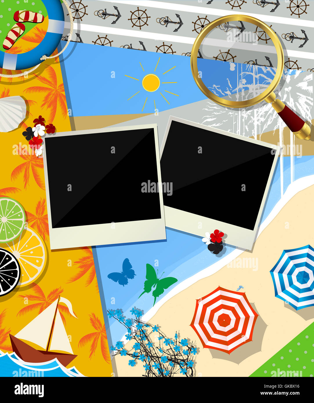 blue greeting beautiful Stock Photo - Alamy