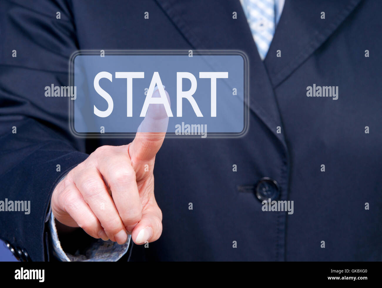 Woman power point laptop hi-res stock photography and images - Alamy