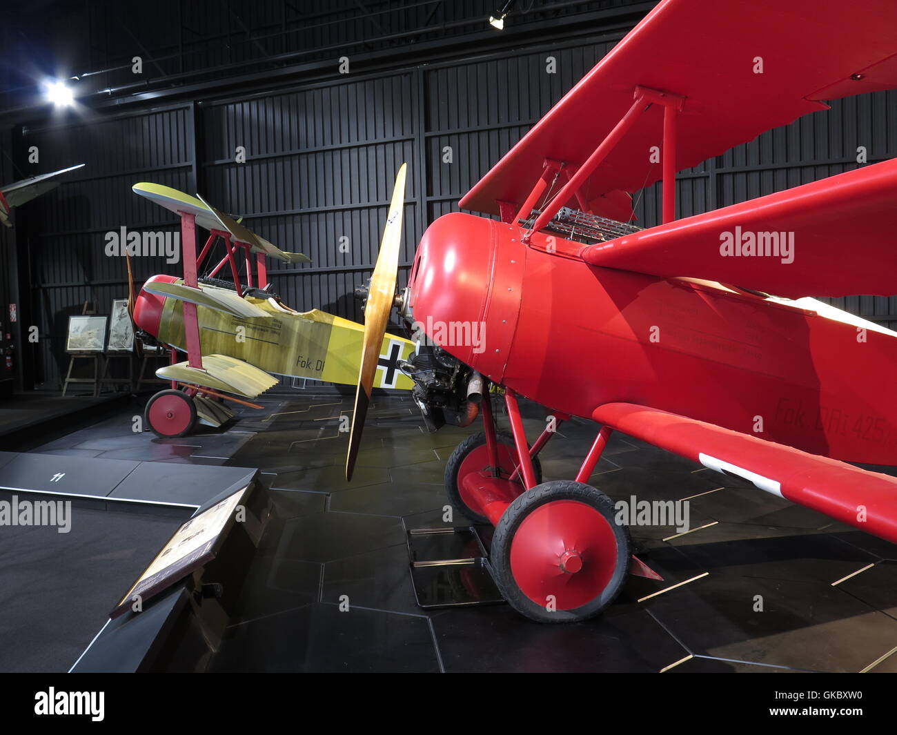 Fokker triplane dr 1 red baron hi-res stock photography and images - Alamy