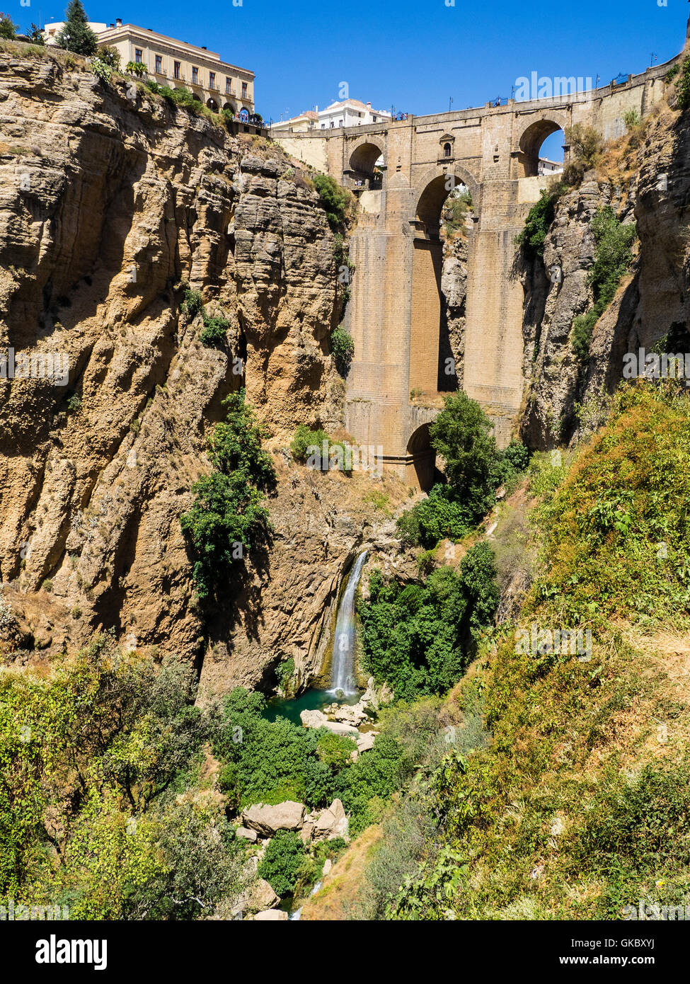New Bridge (Puente Nuevo) Ronda, Spain. The Puente Nuevo is the newest ...