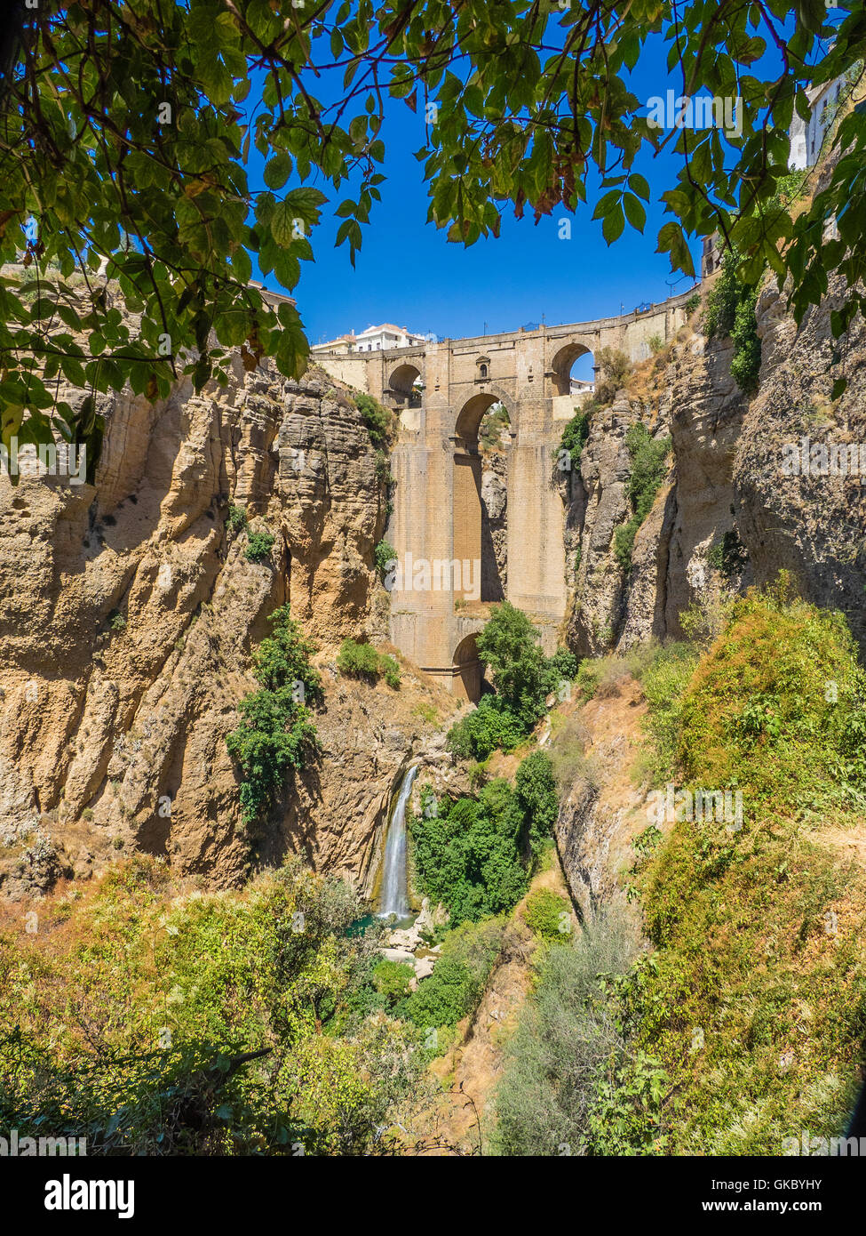 New Bridge (Puente Nuevo) Ronda, Spain. The Puente Nuevo is the newest ...