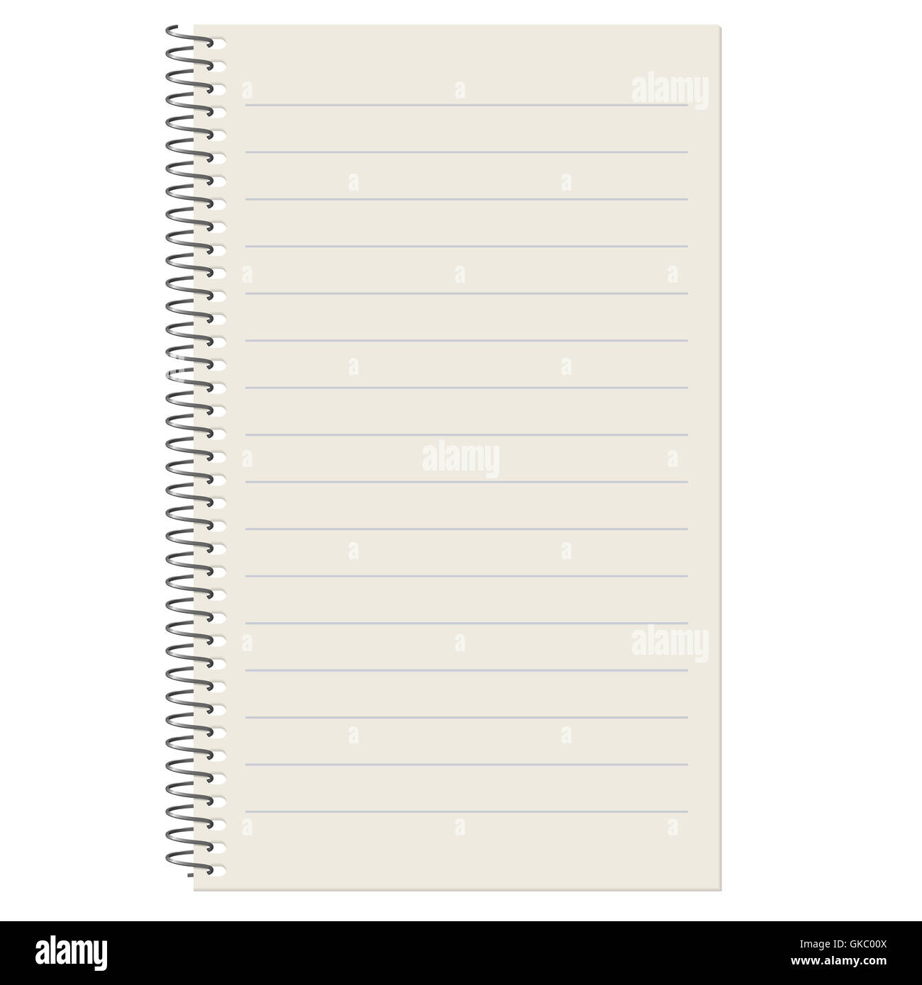 empty lined paper block Stock Photo - Alamy
