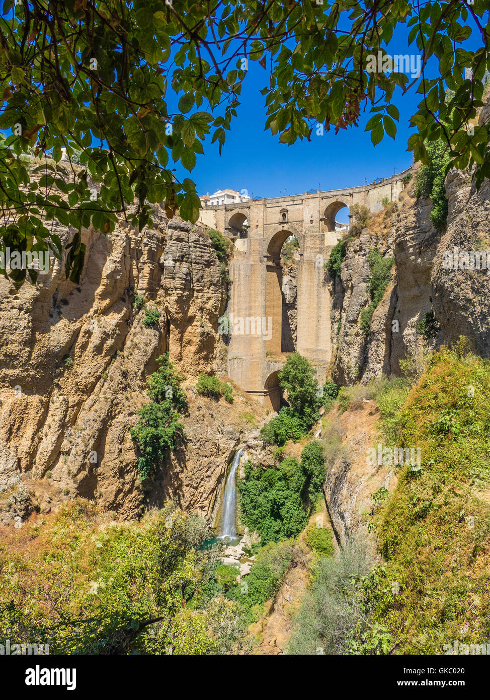 New Bridge (Puente Nuevo) Ronda, Spain. The Puente Nuevo is the newest ...