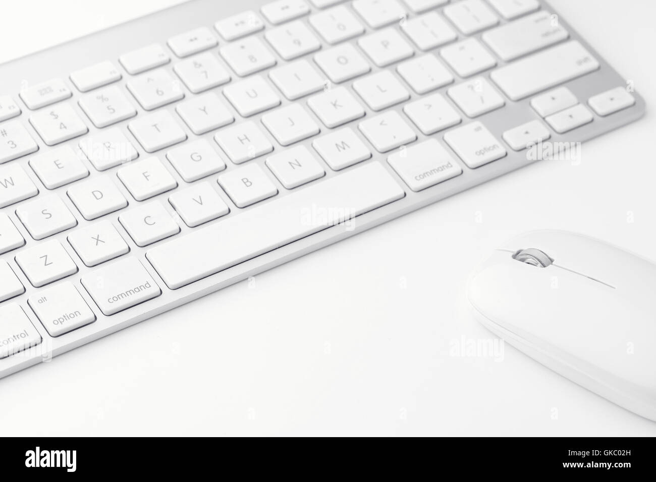 office keyboard PC Stock Photo - Alamy