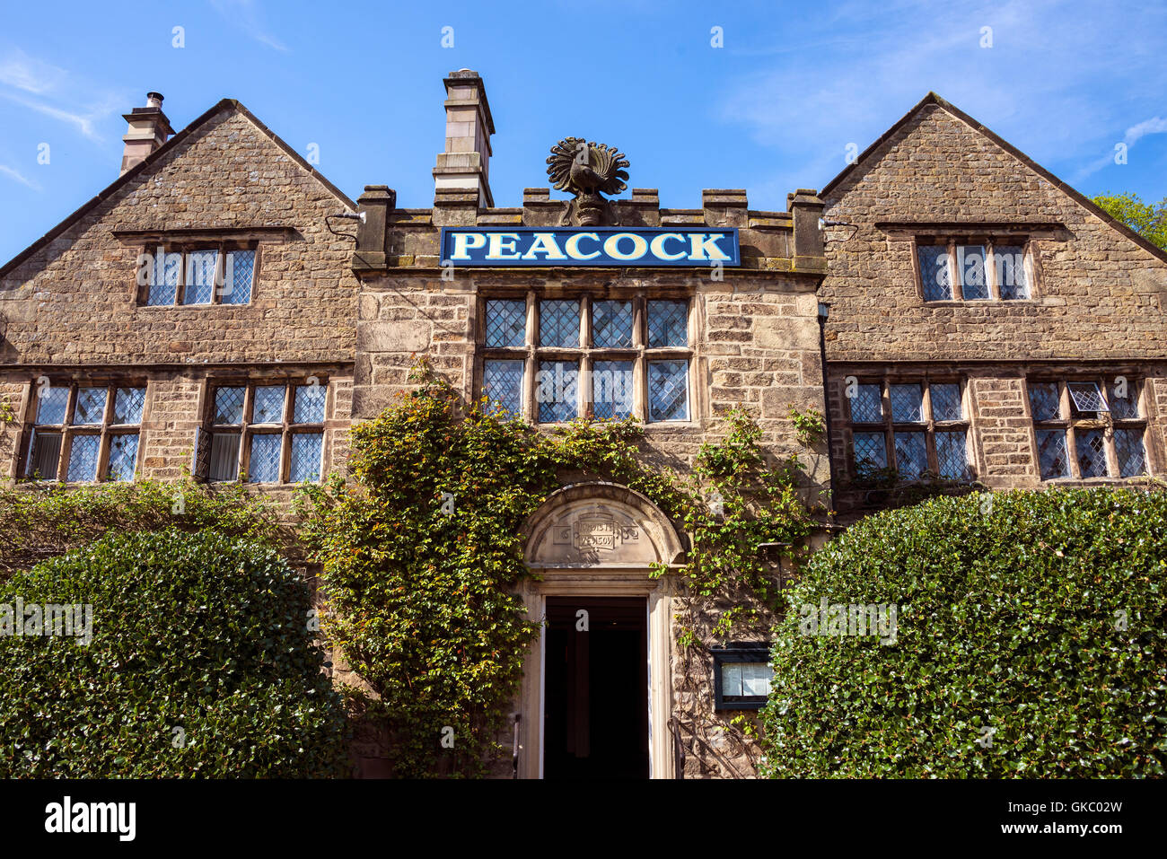 The Peacock, Rowsley, Derbyshire Stock Photo - Alamy
