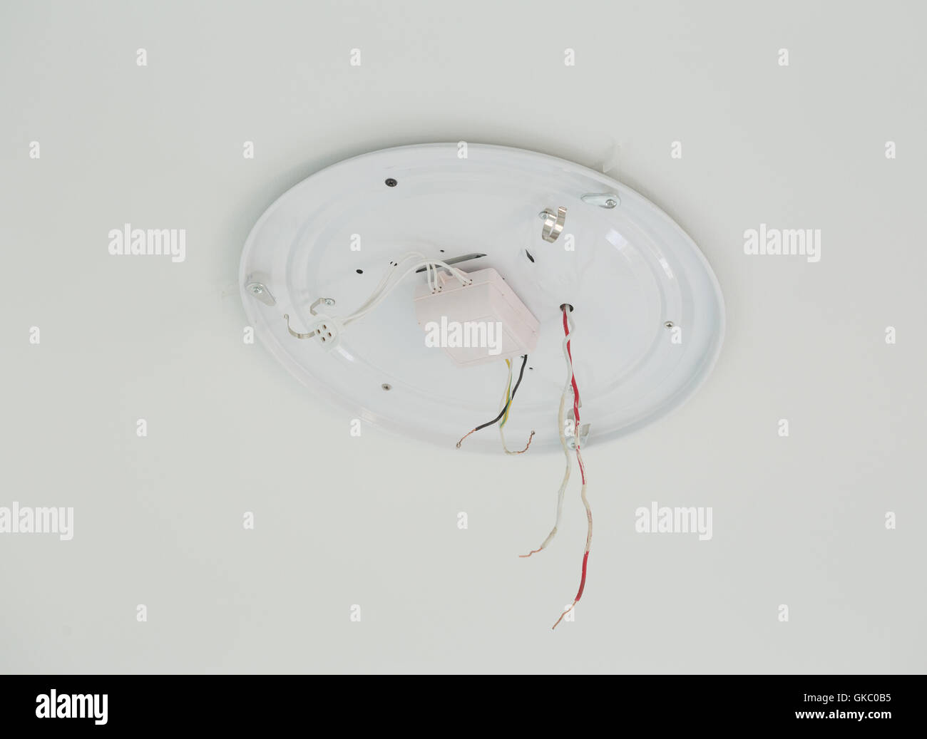inside of ceiling fluorescent lamp Stock Photo - Alamy