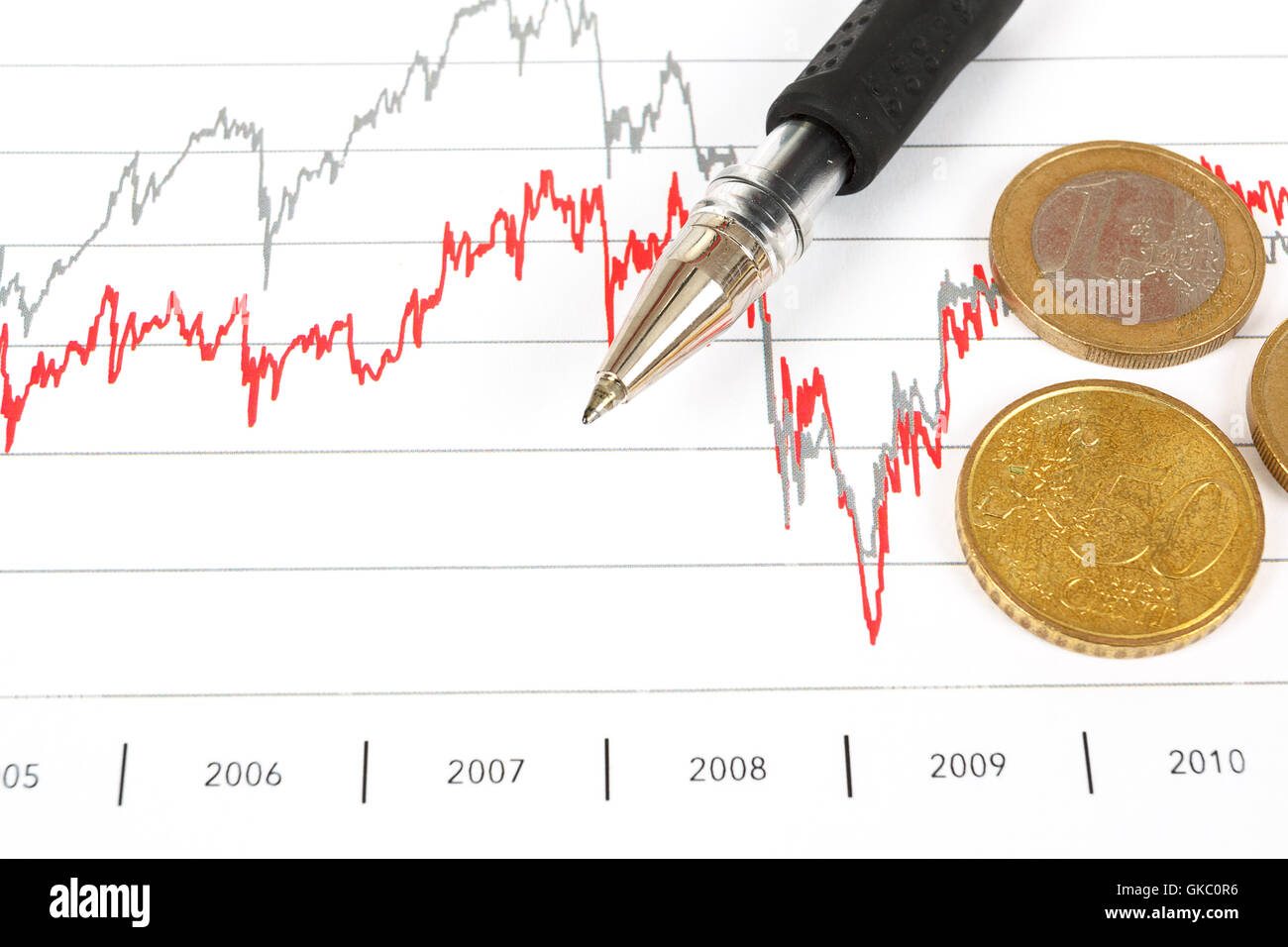chart business dealings deal Stock Photo - Alamy