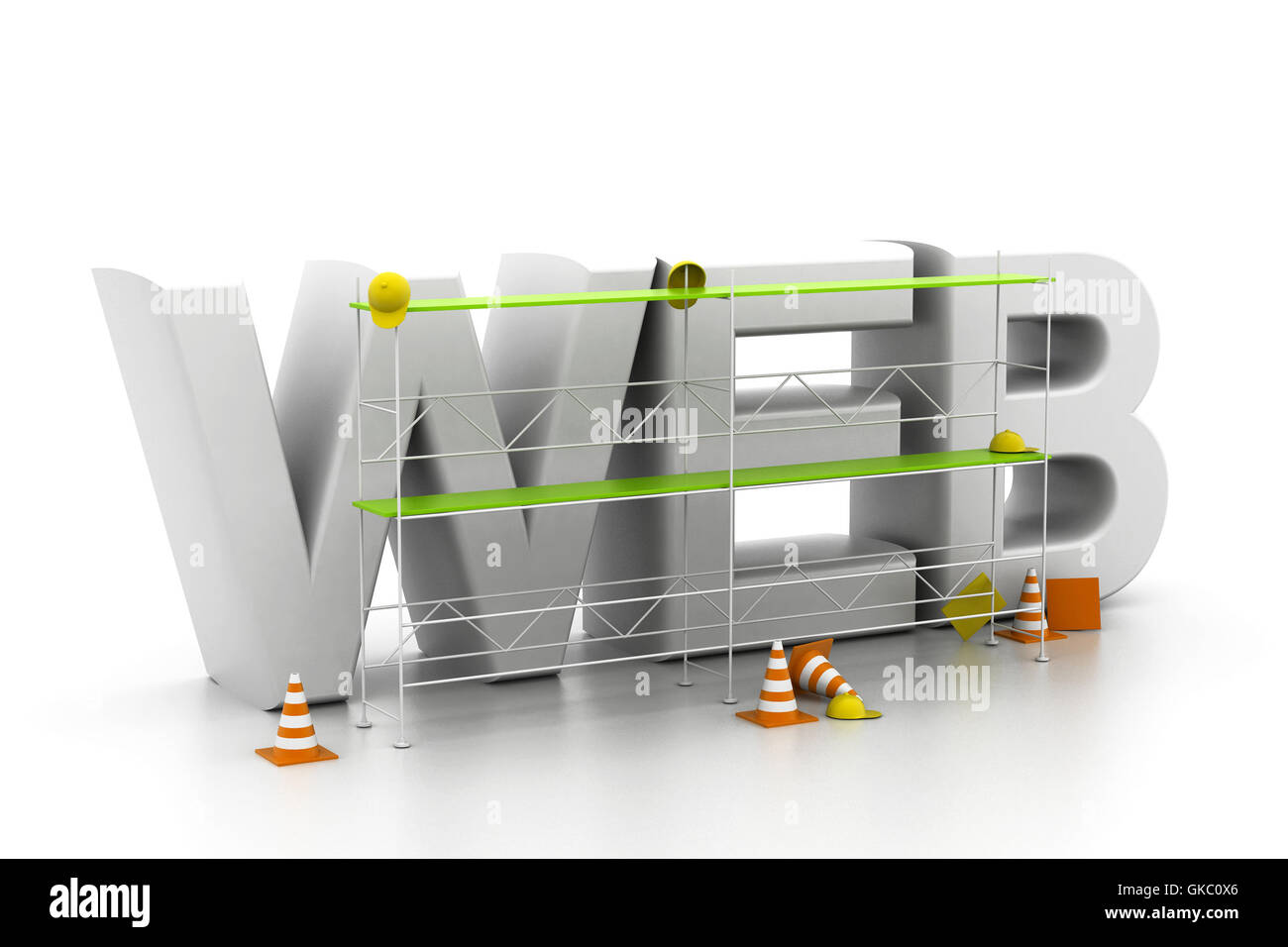 Warning sign in 3d hi-res stock photography and images - Alamy