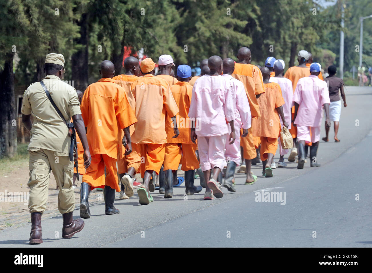 Prisoner uniforms hi-res stock photography and images - Alamy